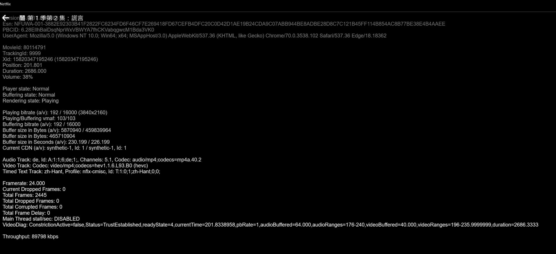 【問題】Netflix 4K+HDR? @電腦應用綜合討論 哈啦板 - 巴哈姆特