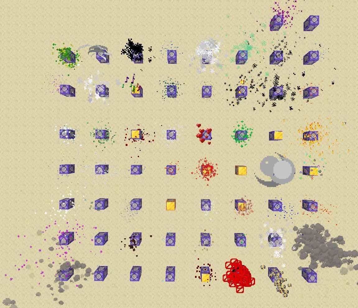 1.14.2 所有 /particle 粒子效果 @Minecraft 我的世界（當個創世神） 哈啦板 - 巴哈姆特