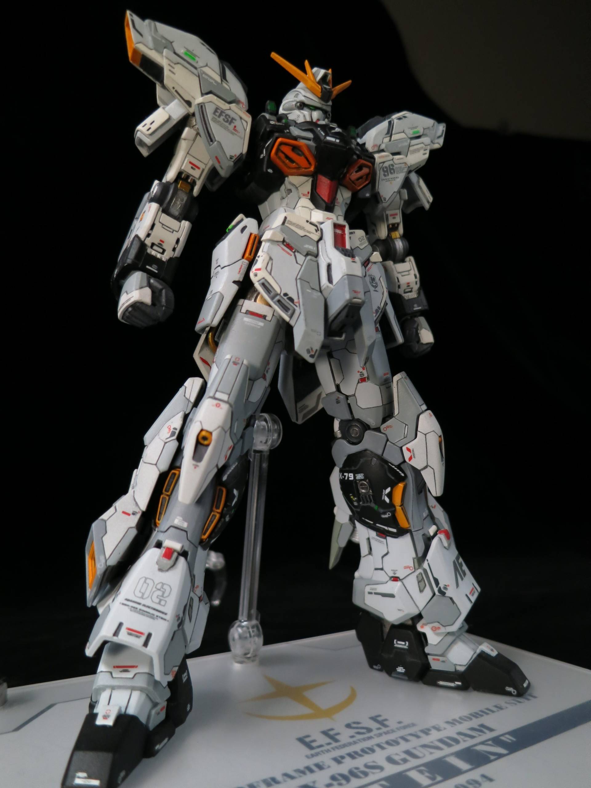 【作品分享】HG, 1/144 RX-96S GUNDAM " STEIN " @模型技術與資訊 精華區 - 巴哈姆特