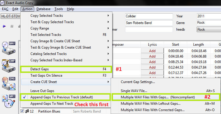 【密技】取得 CD-FLAC+100%LOG+CUE 教學(EAC配置教學) - Niforden159的創作 - 巴哈姆特