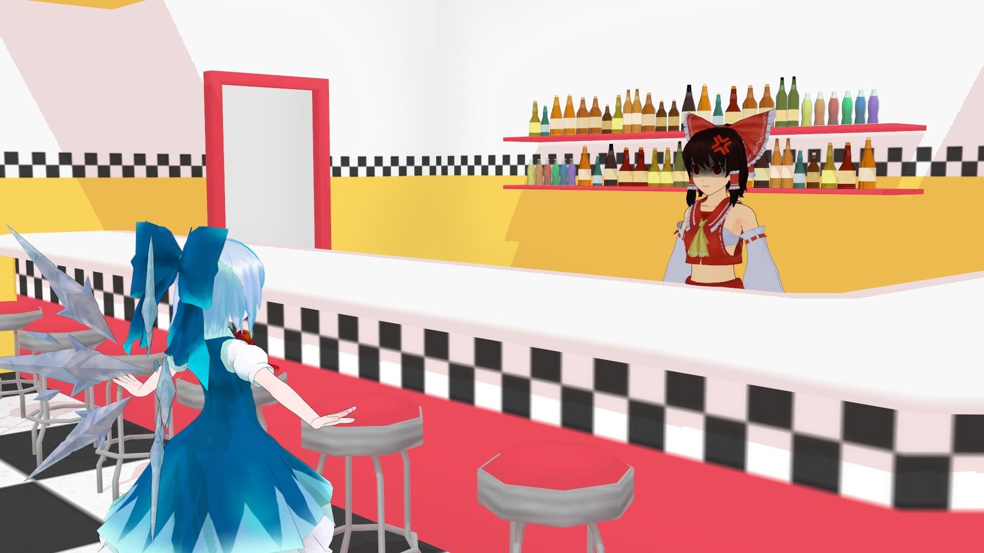 【密技】Reimu Burger MMD化計畫 @東方Project 系列 哈啦板 - 巴哈姆特