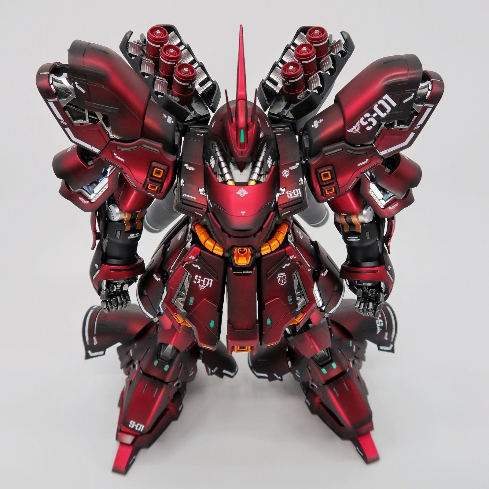 【作品分享】MG MSN04 Sazabi ver.ka @模型技術與資訊 哈啦板 - 巴哈姆特