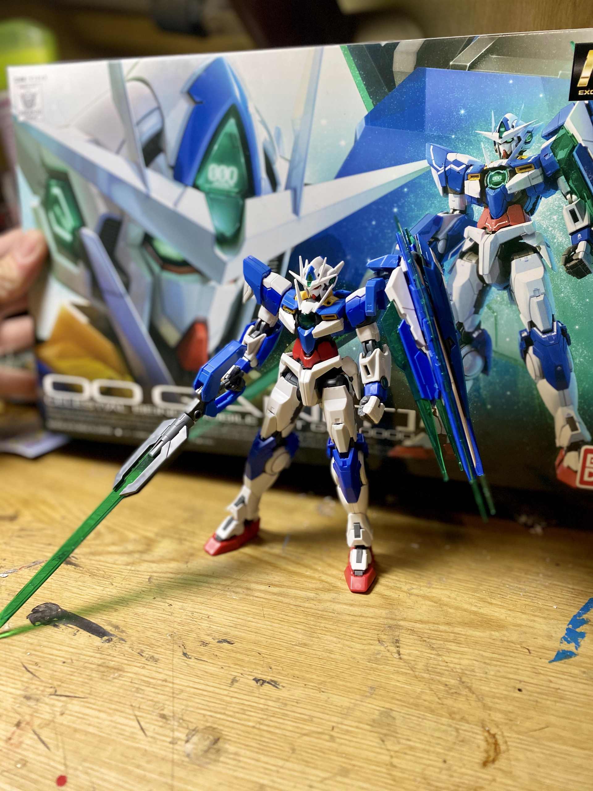 【作品分享】RG OOQ 量子型OO鋼彈 @模型技術與資訊 哈啦板 - 巴哈姆特