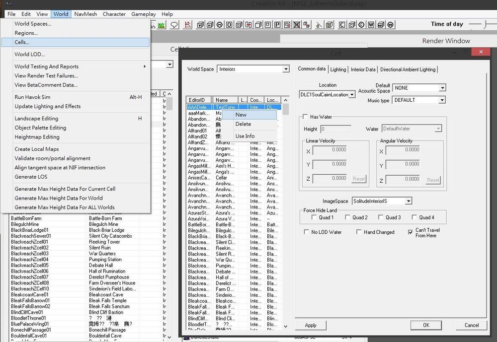 【心得】Creation Kit 基礎使用導覽 (本文完成) by 時空記錄者 @上古卷軸 系列(The Elder Scrolls) 哈啦板 ...