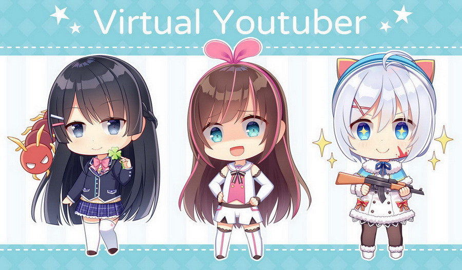 [達人專欄] 【塗鴉】Vtuber角色Q版 - fliris003的創作 - 巴哈姆特