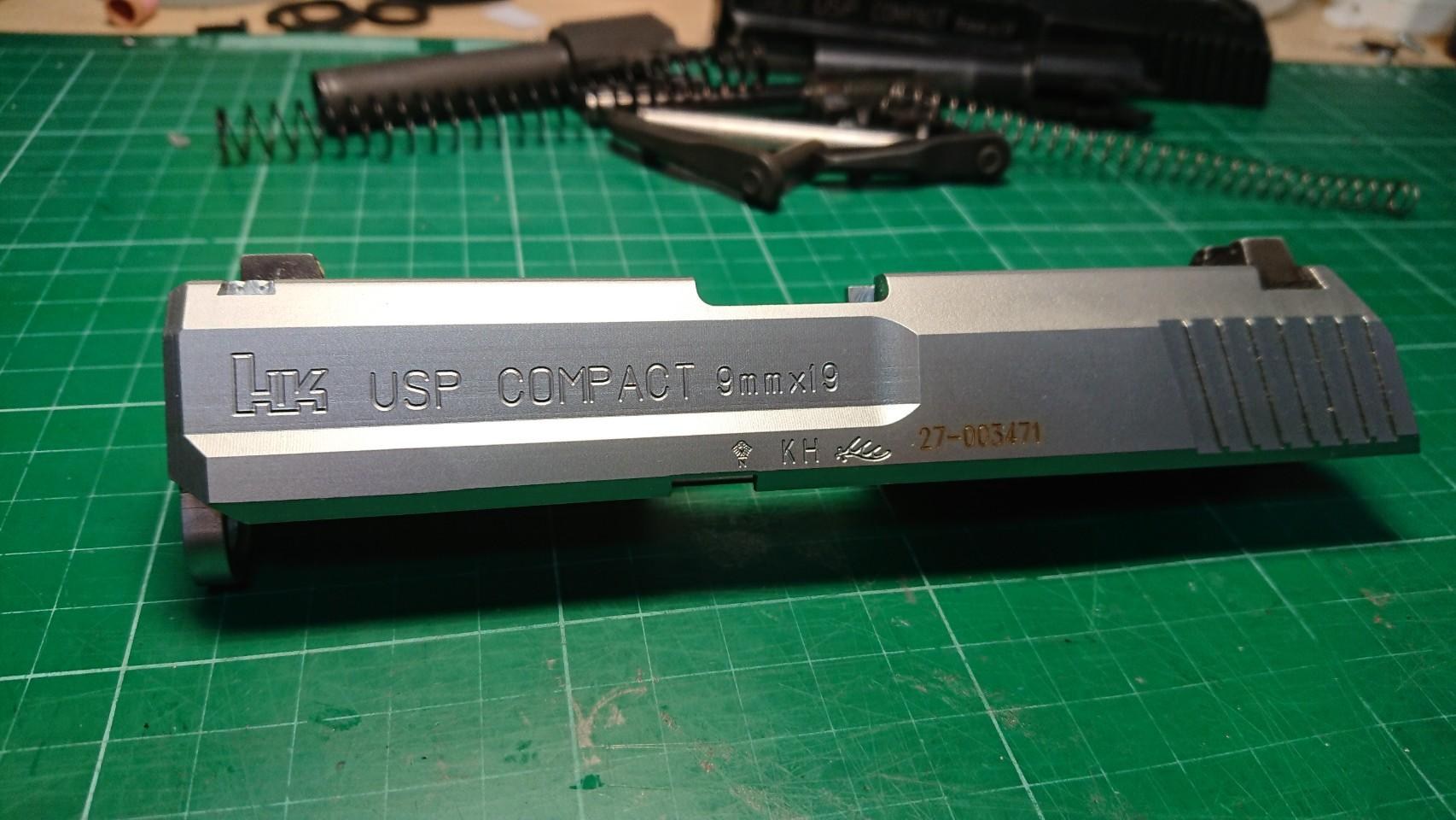 【問題】Z-Parts KWA USP COMPACT 鋼滑套 安裝分享 @野戰 (生存) 遊戲 哈啦板 - 巴哈姆特