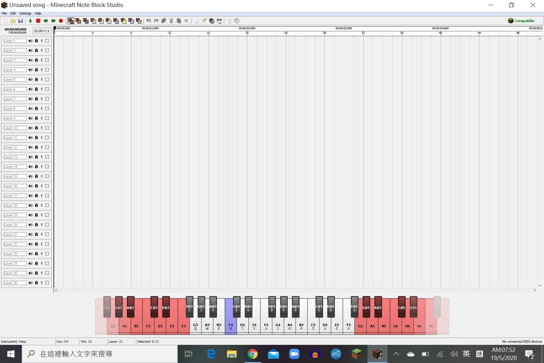 簡單介紹 音符盒工作室 Minecraft Note Block Studio - gelatines617的創作 - 巴哈姆特