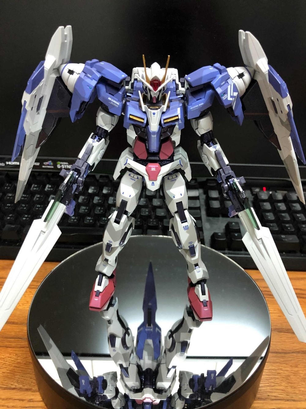 【心得】METAL BUILD 00R 限定BLUE Ver. 不專業開箱 @鋼彈 哈啦板 - 巴哈姆特