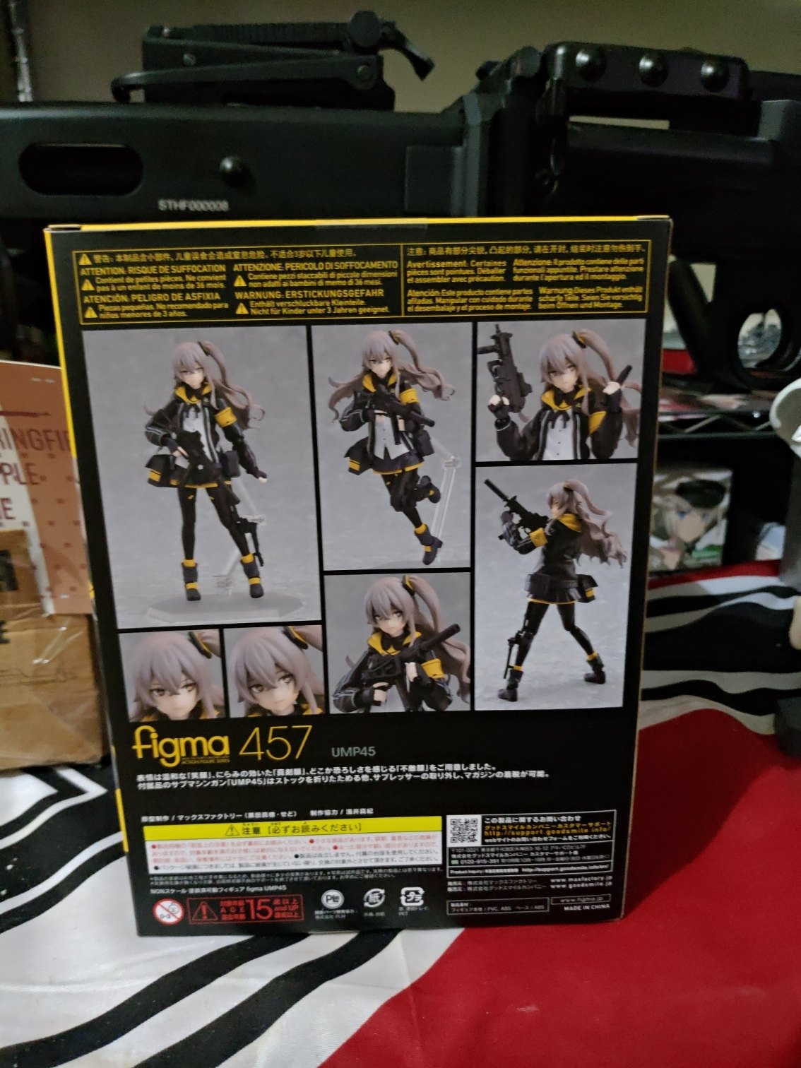 FIGMA 457 UMP45 開箱心得 - tiger603的創作 - 巴哈姆特