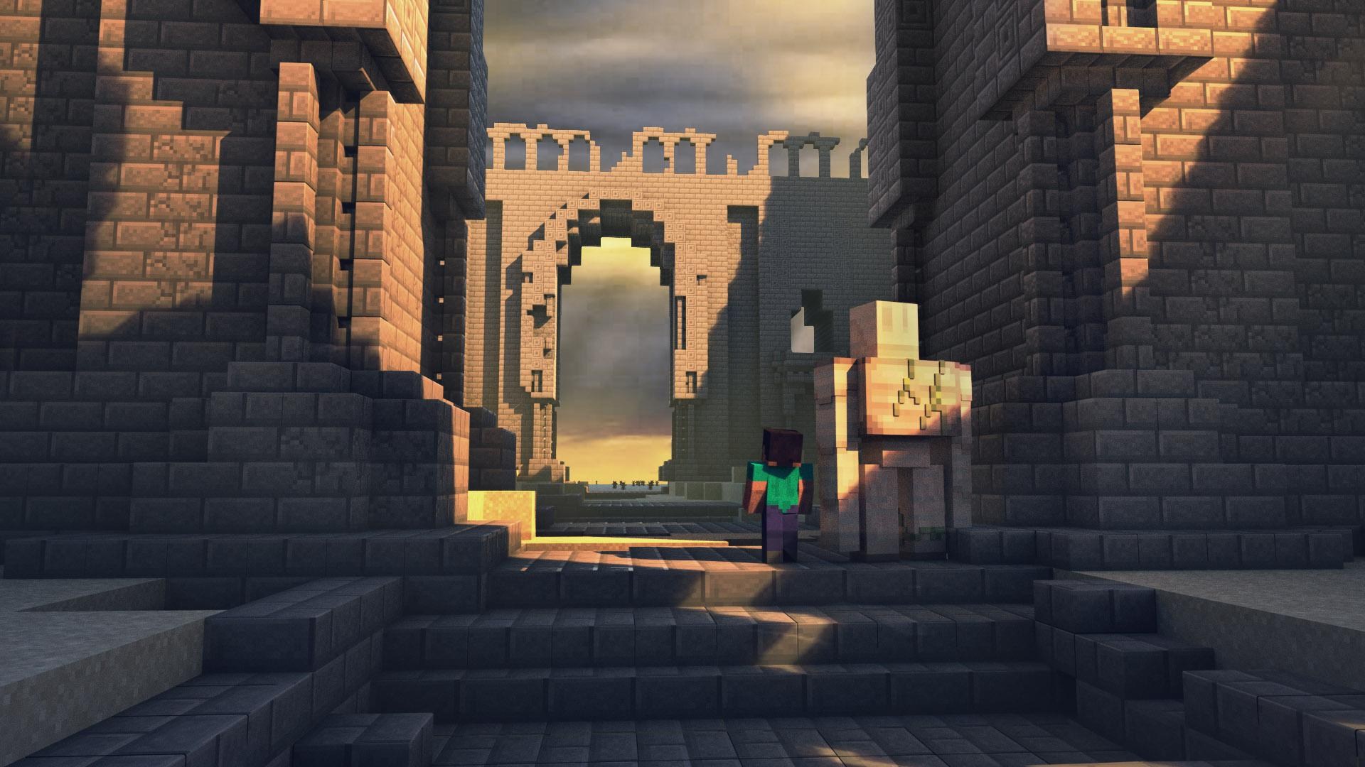 【心得】【3D繪圖】用minecraft創造出電影感 @Minecraft 我的世界（當個創世神） 哈啦板 - 巴哈姆特