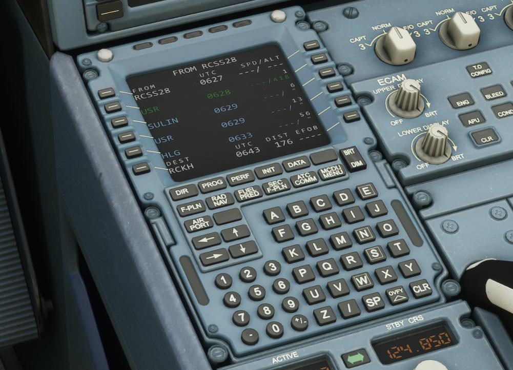 【攻略】AIRBUS A320neo MCDU 簡易航路設定教學 @模擬飛行系列 哈啦板 - 巴哈姆特