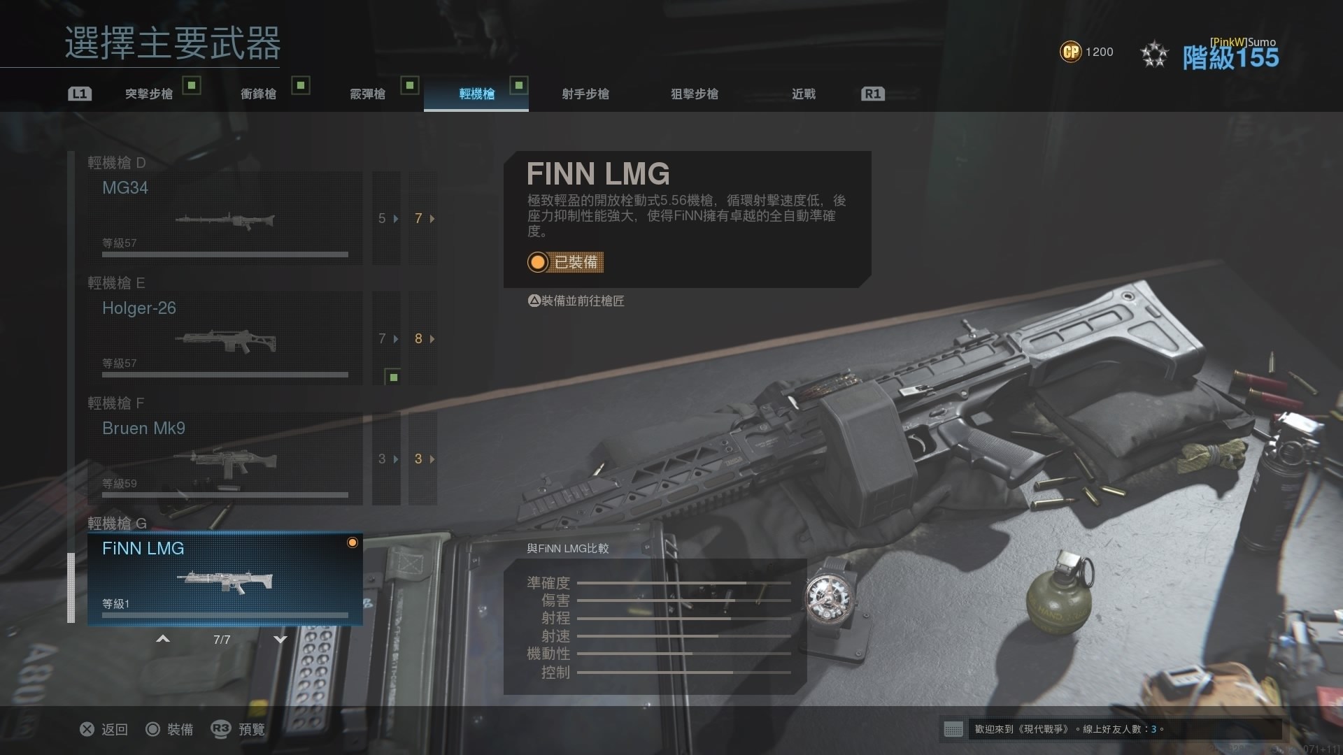 【心得】新武器：FINN LMG @決勝時刻 哈啦板 - 巴哈姆特