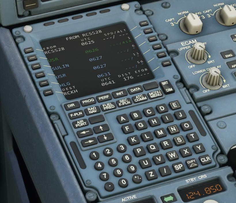 【攻略】AIRBUS A320neo MCDU 簡易航路設定教學 @模擬飛行系列 哈啦板 - 巴哈姆特