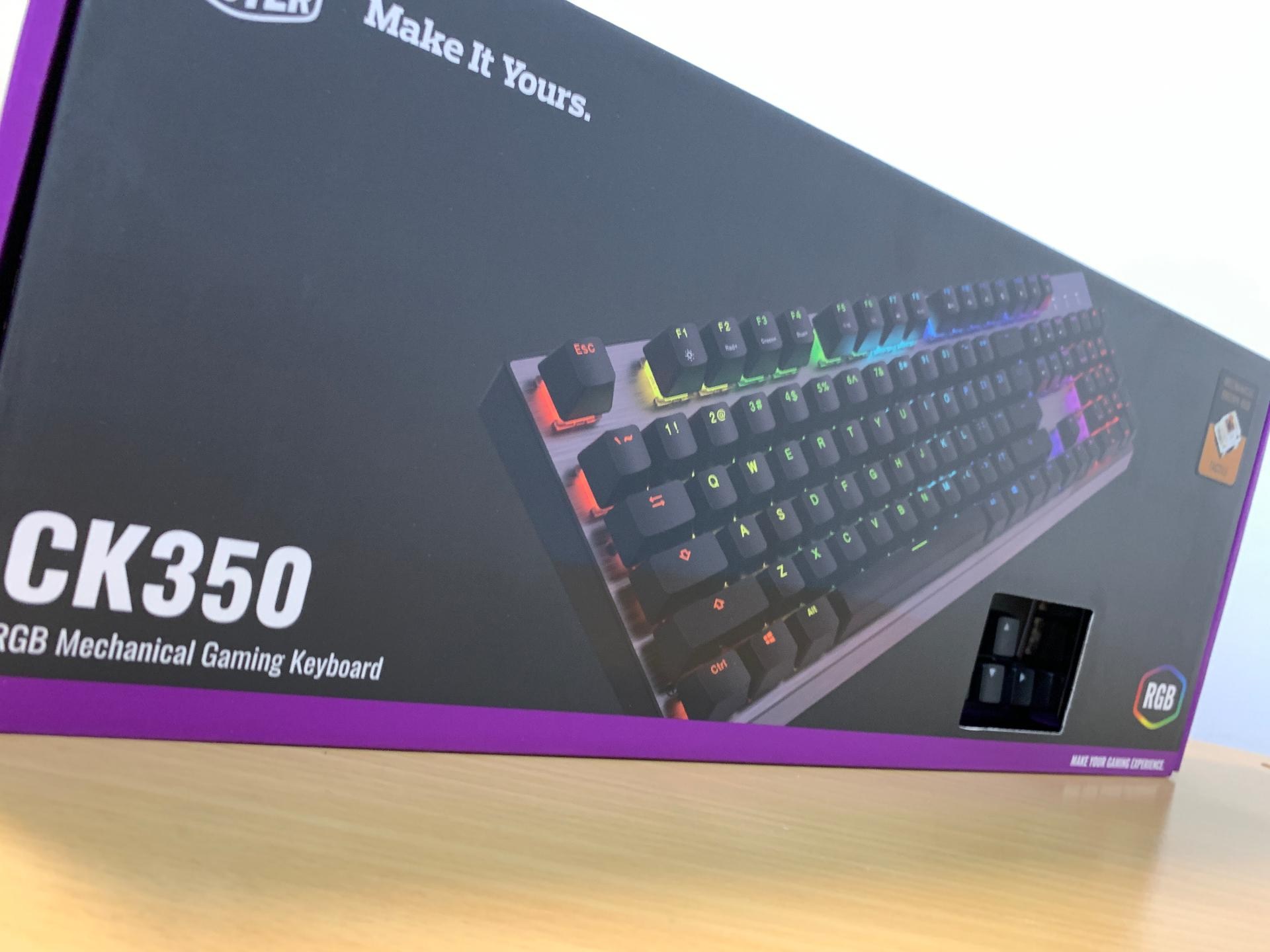 【開箱】平價也能有RGB，CK350機械鍵盤小開箱 @電腦應用綜合討論 哈啦板 - 巴哈姆特