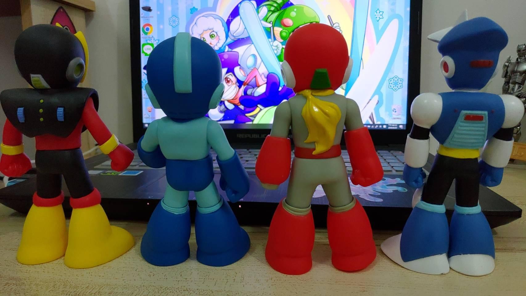 【閒聊】Megaman retro roto figures開箱 @洛克人 系列 哈啦板 - 巴哈姆特