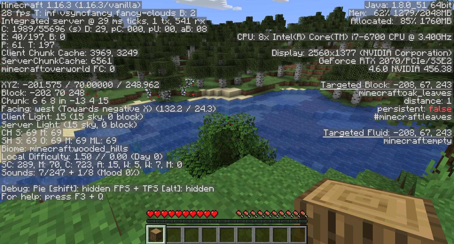 【問題】剛入坑Minecraft JAVA版本 但是狂掉偵 @Minecraft 我的世界（當個創世神） 哈啦板 - 巴哈姆特