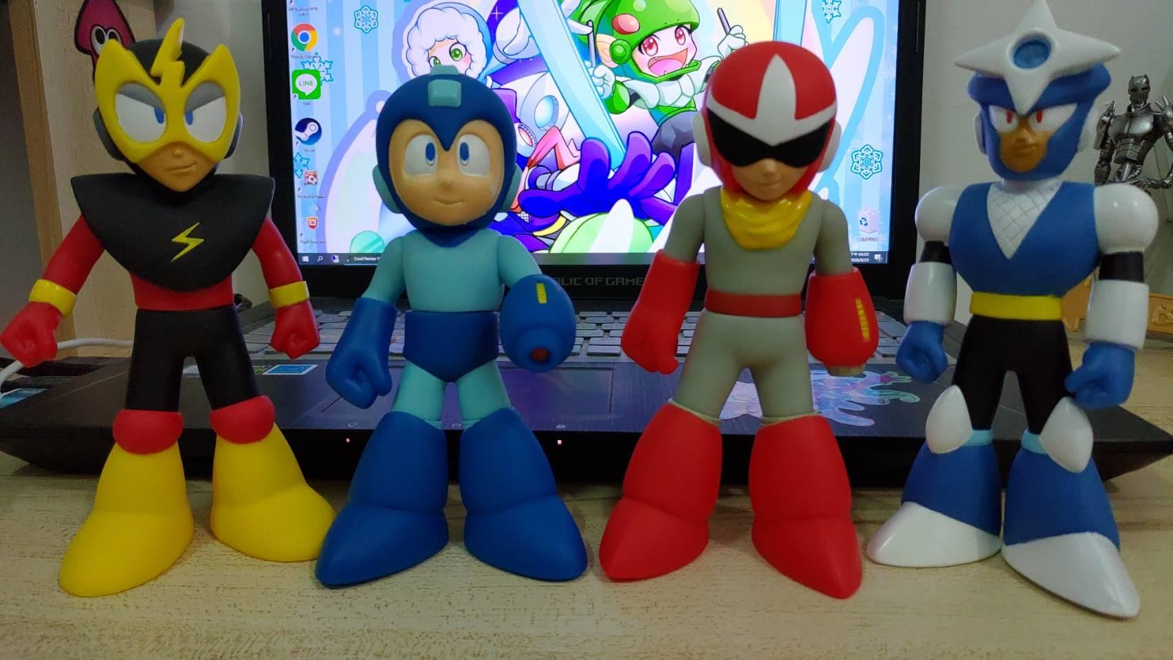 【閒聊】Megaman retro roto figures開箱 @洛克人 系列 哈啦板 - 巴哈姆特