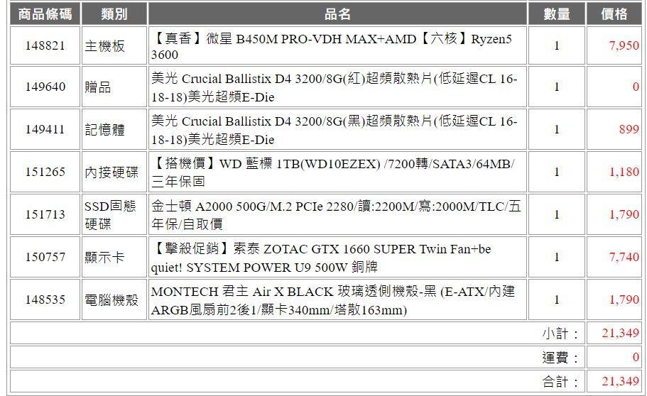 【問題】預算23K內左右組機 @電腦應用綜合討論 哈啦板 - 巴哈姆特