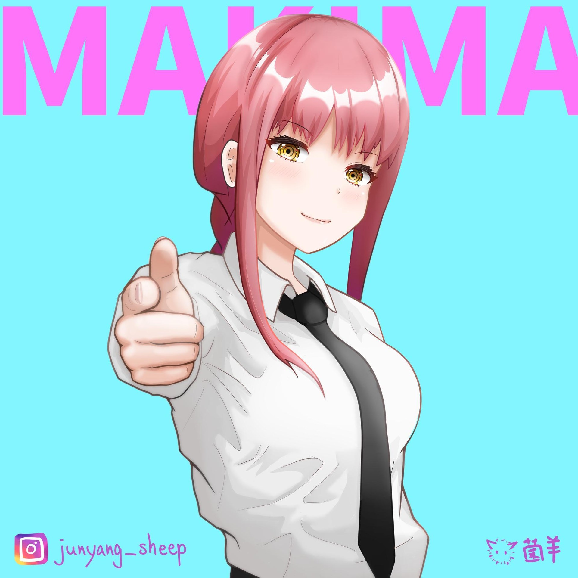 【繪圖】MAKIMA瑪奇瑪 @鏈鋸人 哈啦板 - 巴哈姆特