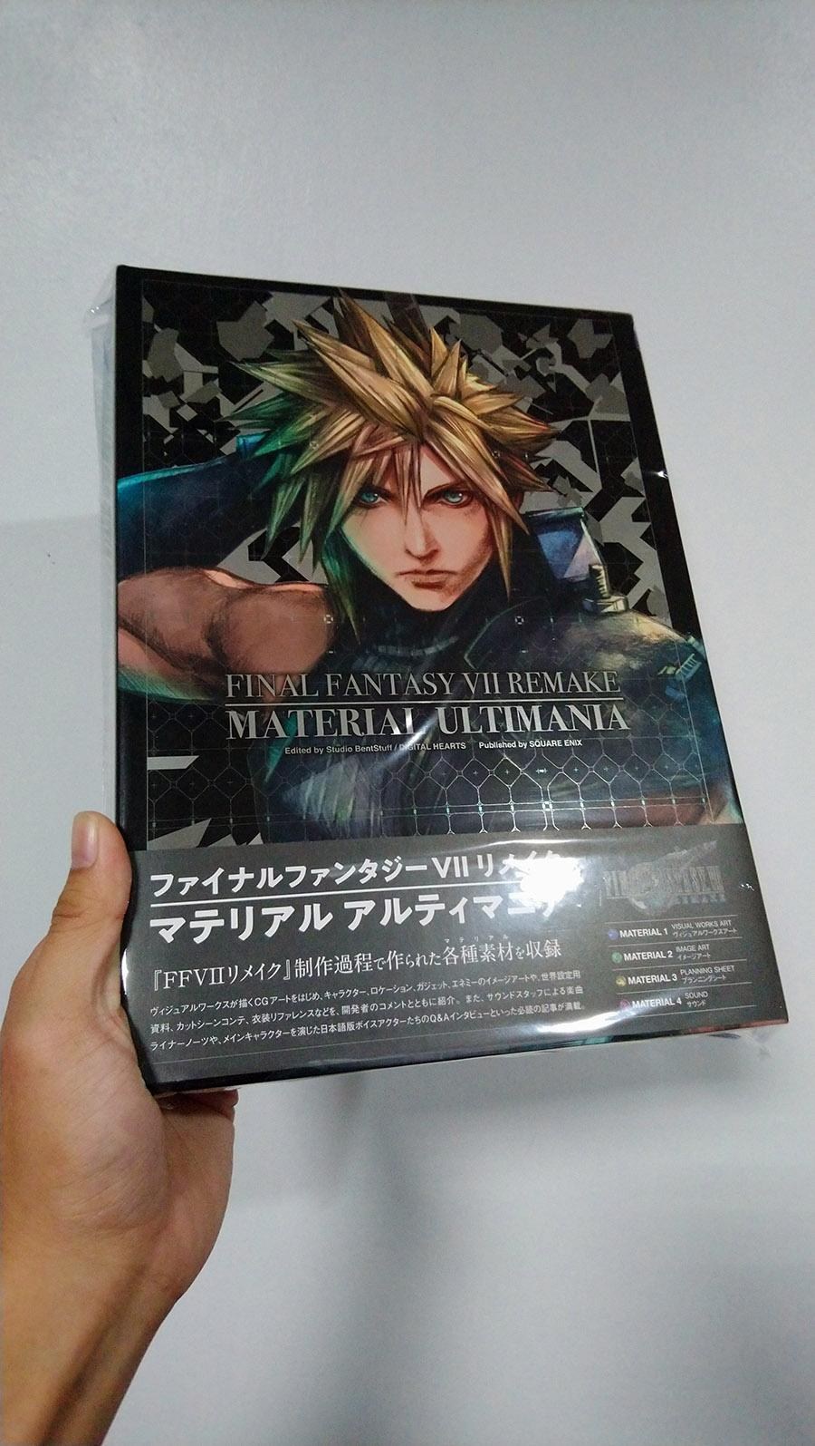 【開箱】 Final Fantasy VII Remake Material Ultimania @FF 最終幻想 系列（太空戰士） 哈啦板 ...