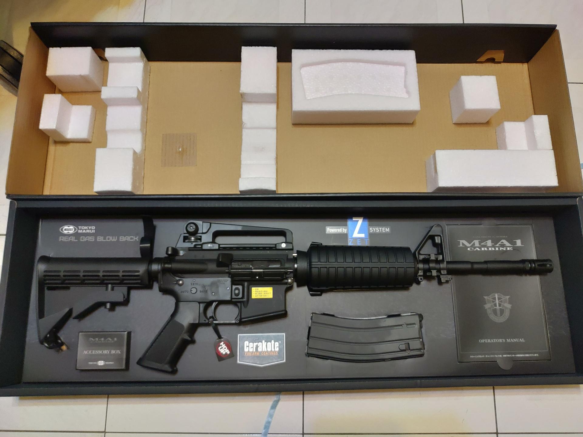 【心得】TOKYO MARUI MWS CARBINE M4A1 簡單不專業開箱及小心得(2樓新增改裝心得) @野戰 (生存) 遊戲 哈啦板 - 巴哈姆特
