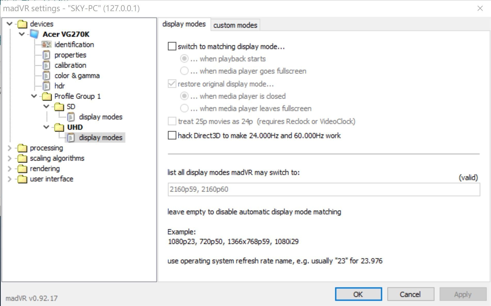 【問題】MADVR的設定問題 @電腦應用綜合討論 哈啦板 - 巴哈姆特