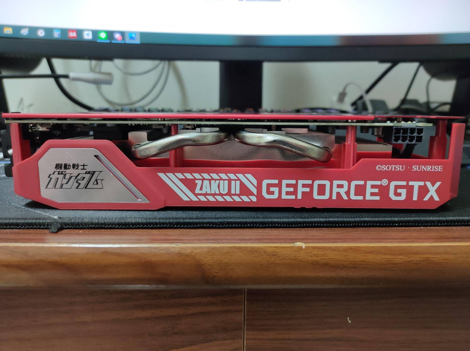 【心得】紅色沒角沒三倍速 ASUS GTX1660 Super ZAKU 聯名款開箱 @電腦應用綜合討論 哈啦板 - 巴哈姆特