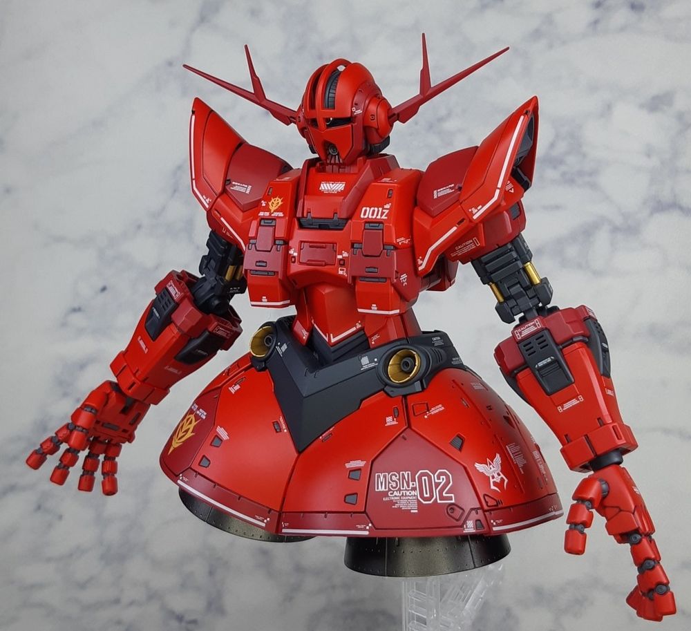 【作品分享】RG 1/144 MSN-02 吉翁克 @模型技術與資訊 哈啦板 - 巴哈姆特