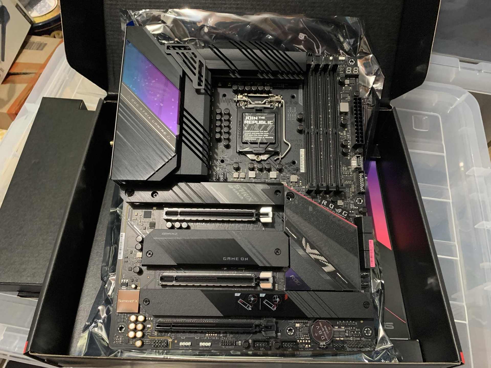 【心得】Asus ROG Strix Z590-E Gaming Wifi 簡單開箱 @電腦應用綜合討論 哈啦板 - 巴哈姆特