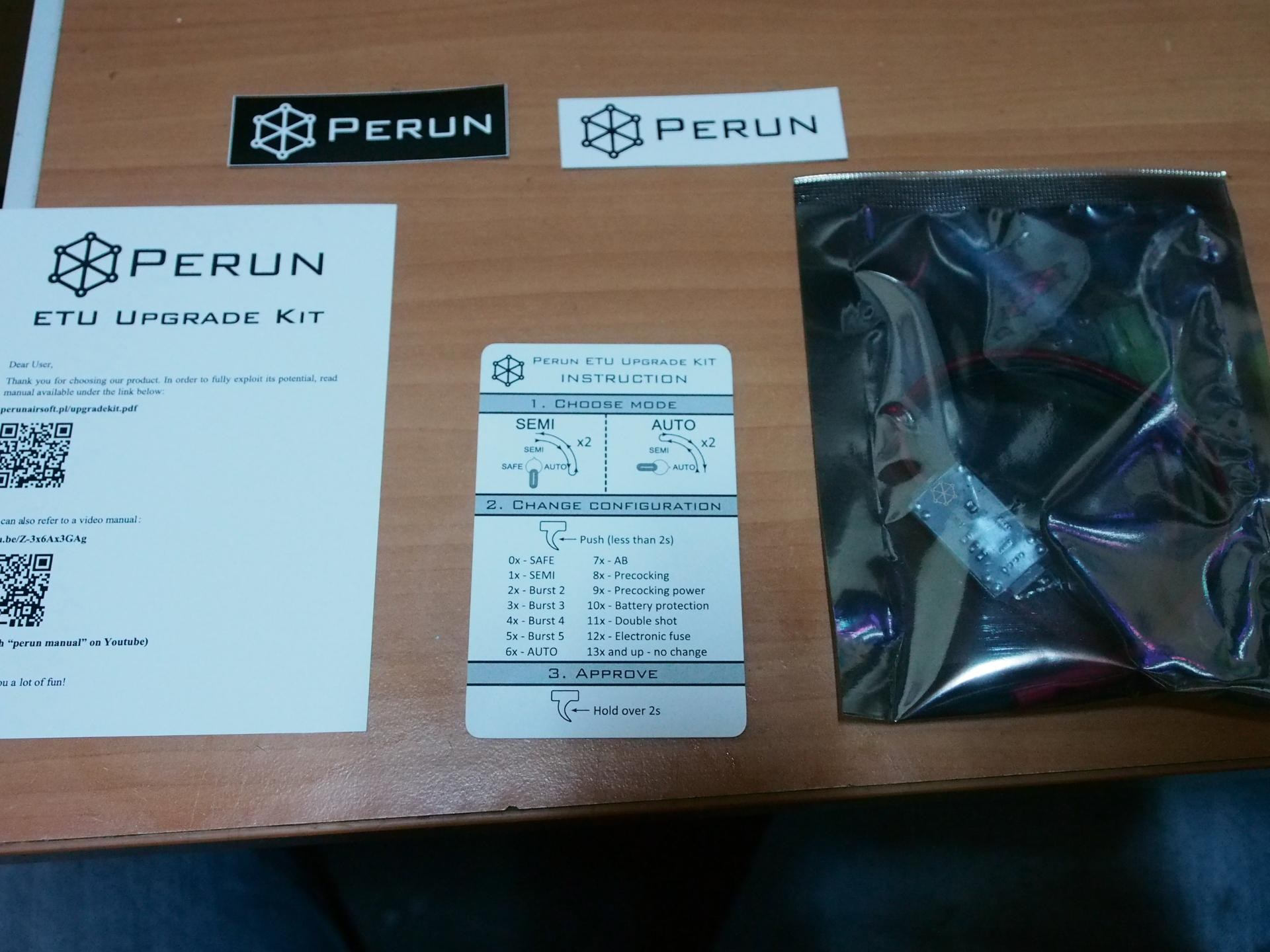 【攻略】讓你的ETU電子版機性能衝天! Perun ETU upgrade kit開箱 @野戰 (生存) 遊戲 哈啦板 - 巴哈姆特