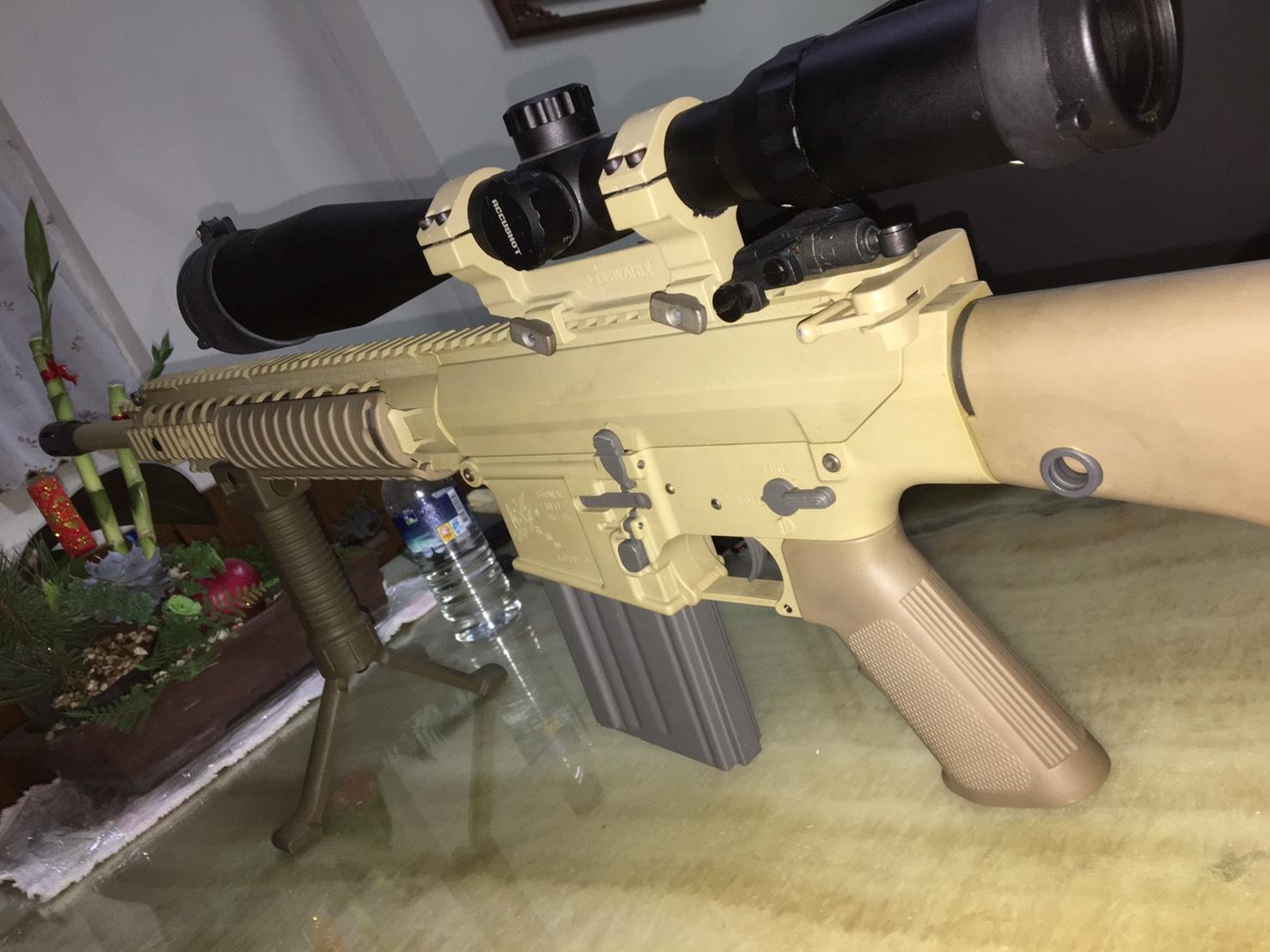 【閒聊】M110開箱 ~ 但不是VFC的GBB M110..... 而是古董級ARES M110 SASS一代電槍 @野戰 (生存) 遊戲 哈 ...