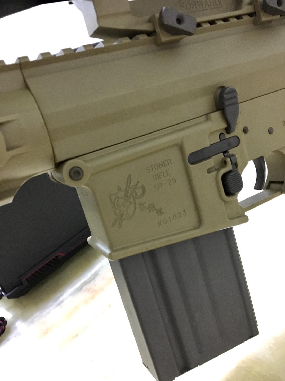 【閒聊】M110開箱 ~ 但不是VFC的GBB M110..... 而是古董級ARES M110 SASS一代電槍 @野戰 (生存) 遊戲 哈 ...