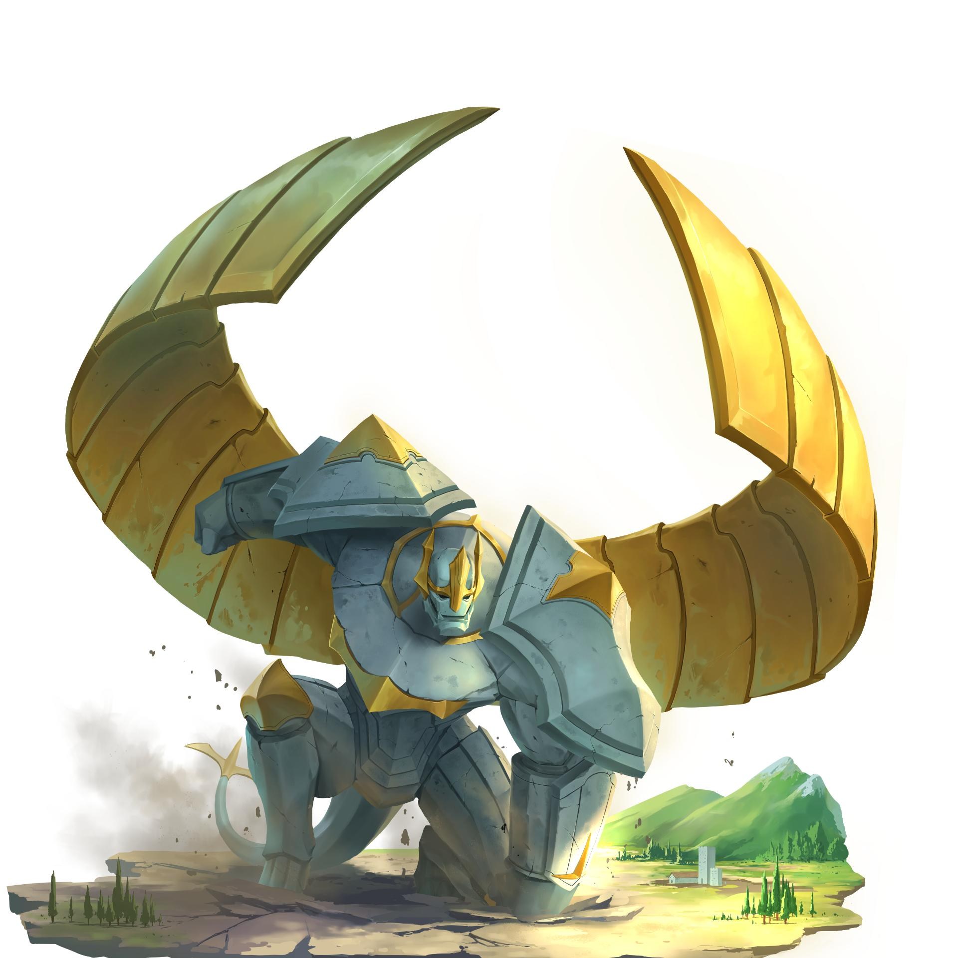 【LOL】NO.17-加里歐Galio(rework) - yilang的創作 - 巴哈姆特