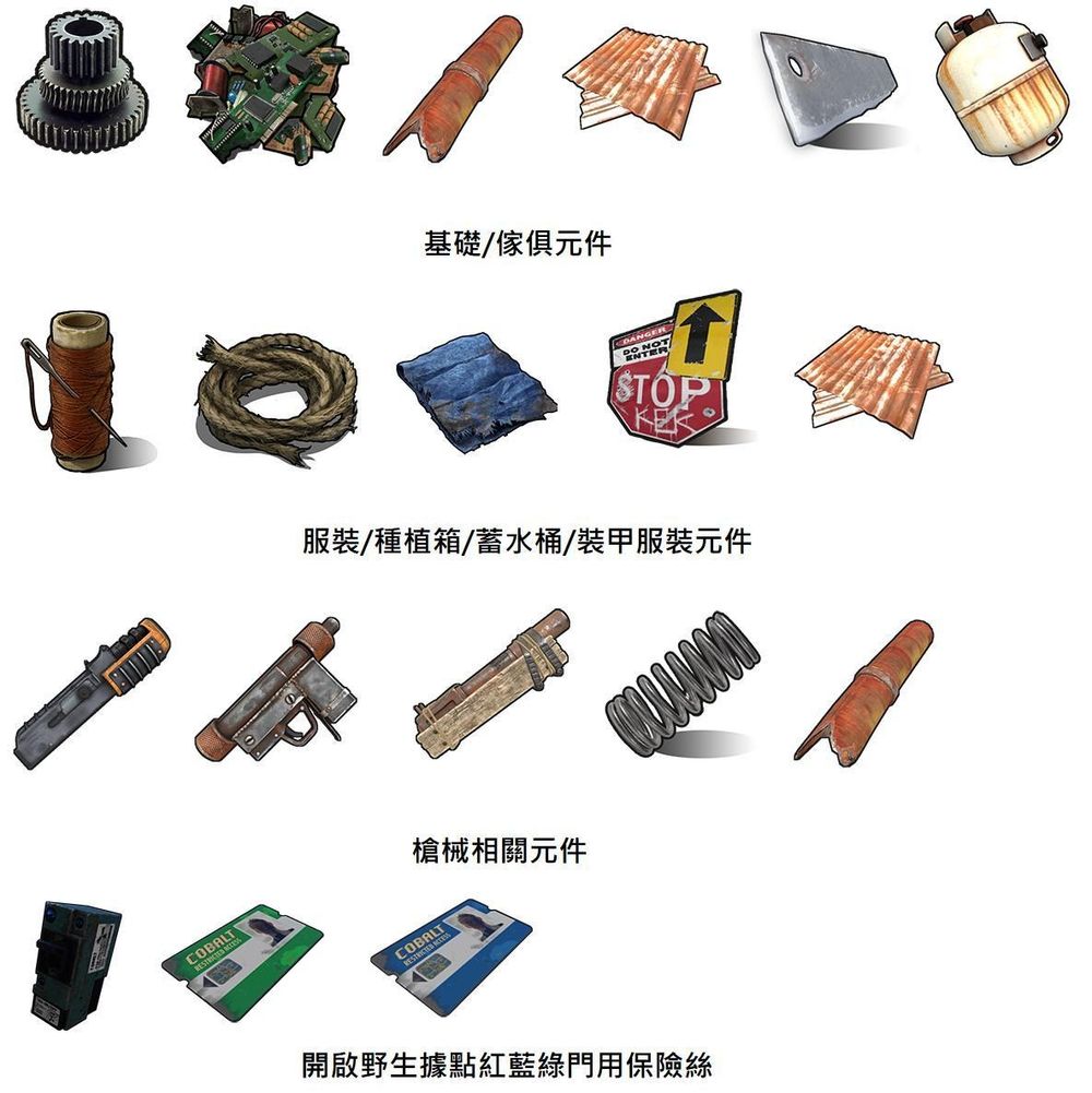 【攻略】【教學】Rust 新手用生存指南 *2023/06/19 更新 RUST+ 部分解說 @RUST 哈啦板 - 巴哈姆特