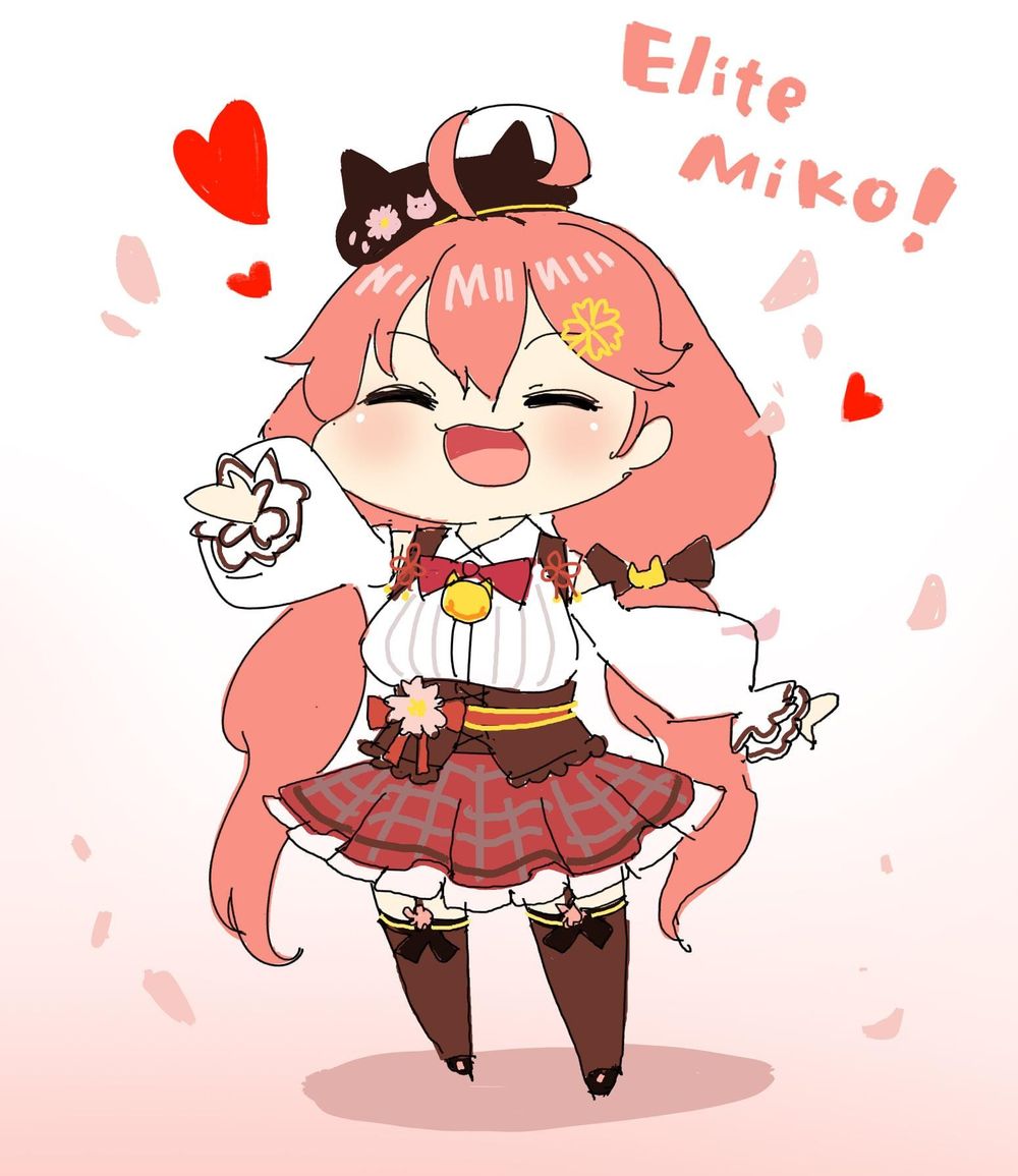 HOLOLIVE--MIKO的3D私服 - tmb3027的創作 - 巴哈姆特