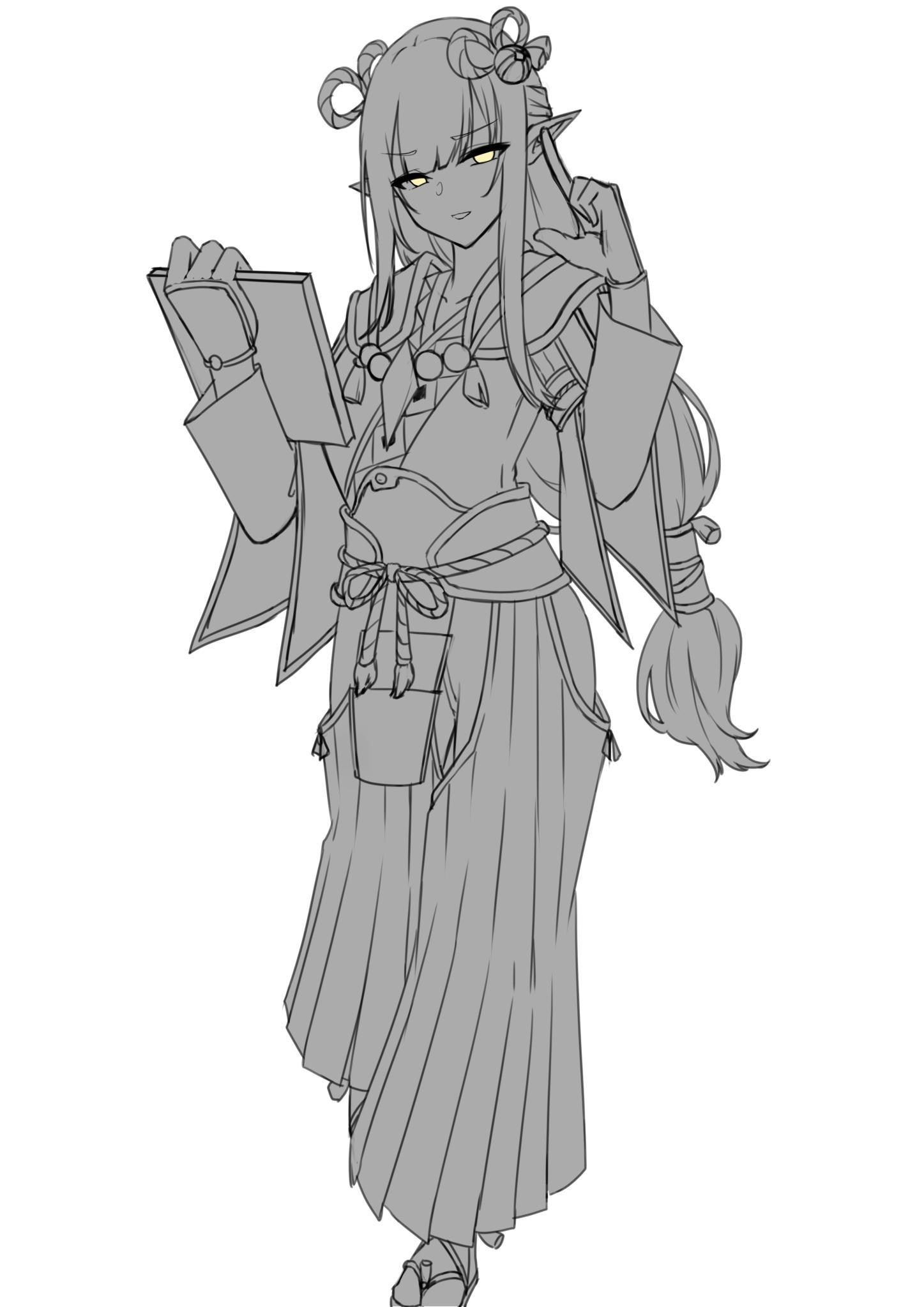 2021-03-26【繪圖】水藝 - kkip5959的創作 - 巴哈姆特