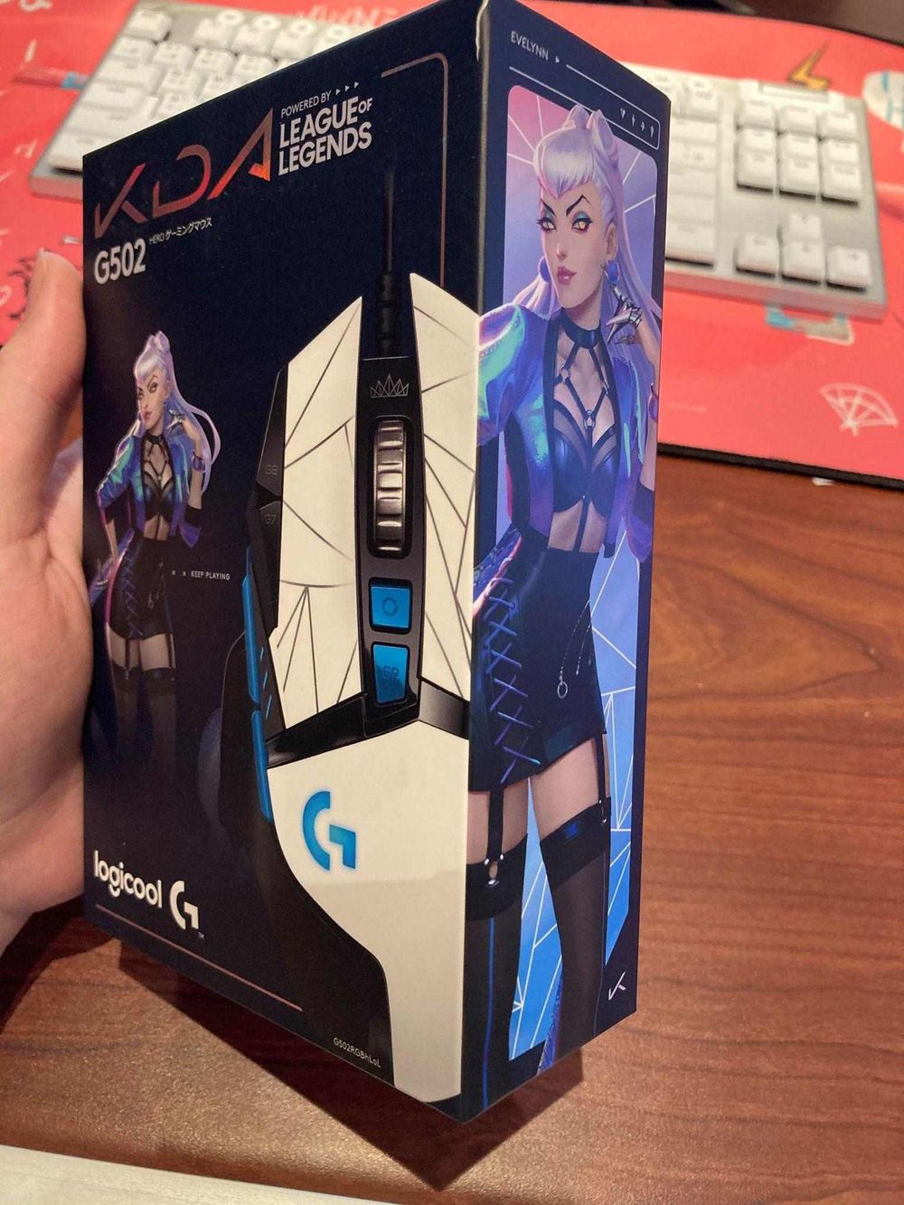 【心得】羅技 g502 HERO KDA聯名款 不專業開箱 @電腦應用綜合討論 哈啦板 - 巴哈姆特