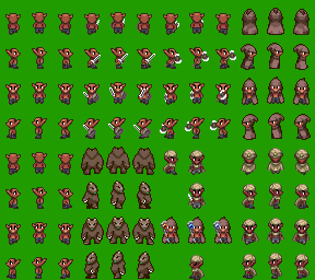 【其他】【分享】自製RM2K系一些行走圖 @RPG製作大師 哈啦板 - 巴哈姆特