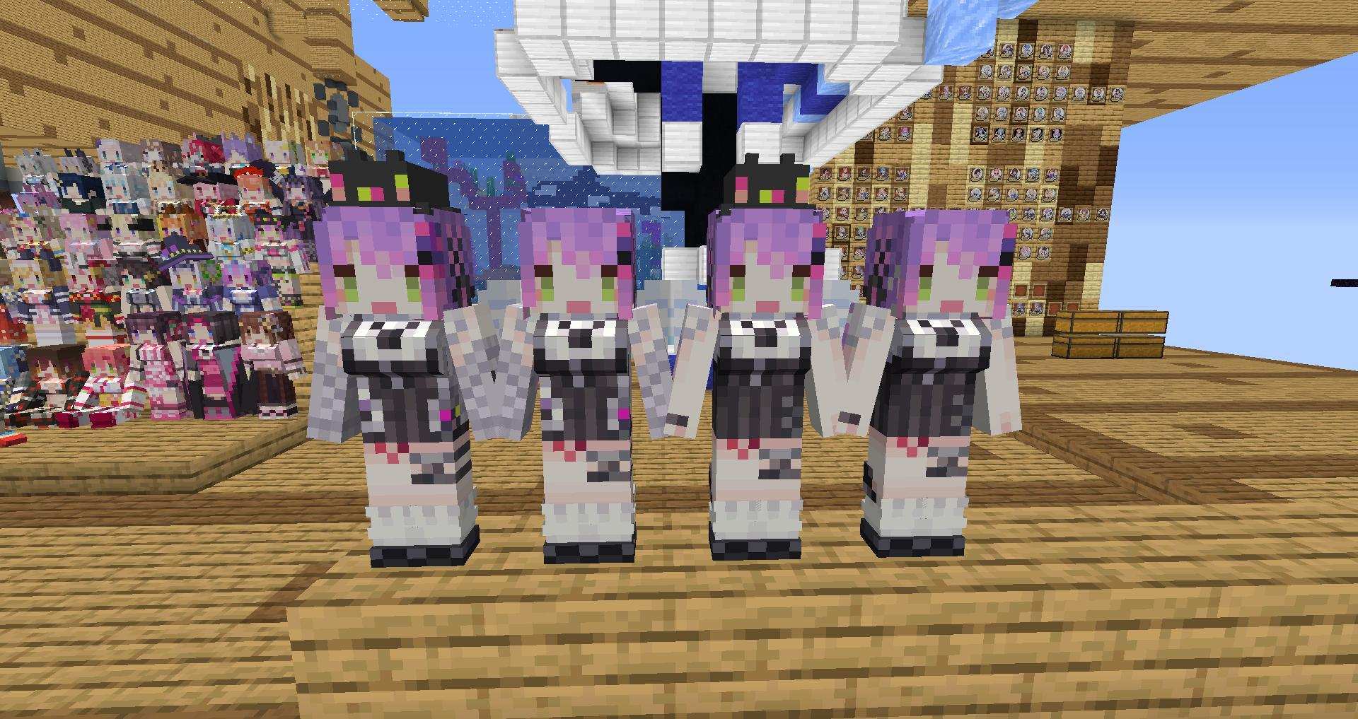 RE:【心得】[1.16+]想讓hololive成員陪你戰鬥嘛 hololive材質包出爐!! (2021/5/20 2.0版本大更新 ...