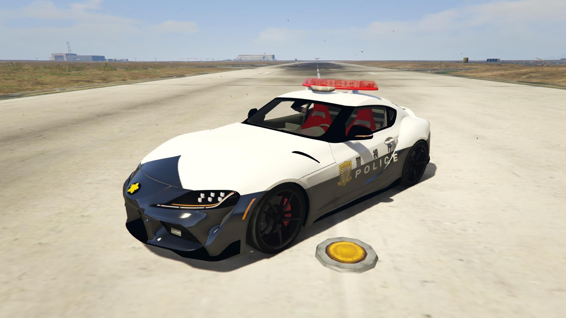 【攻略】(製)重製日本警車模組串，2021/05/27更新Toyota GR Supra 警視庁式樣!!開放下載!!! @俠盜獵車手 系列 哈 ...