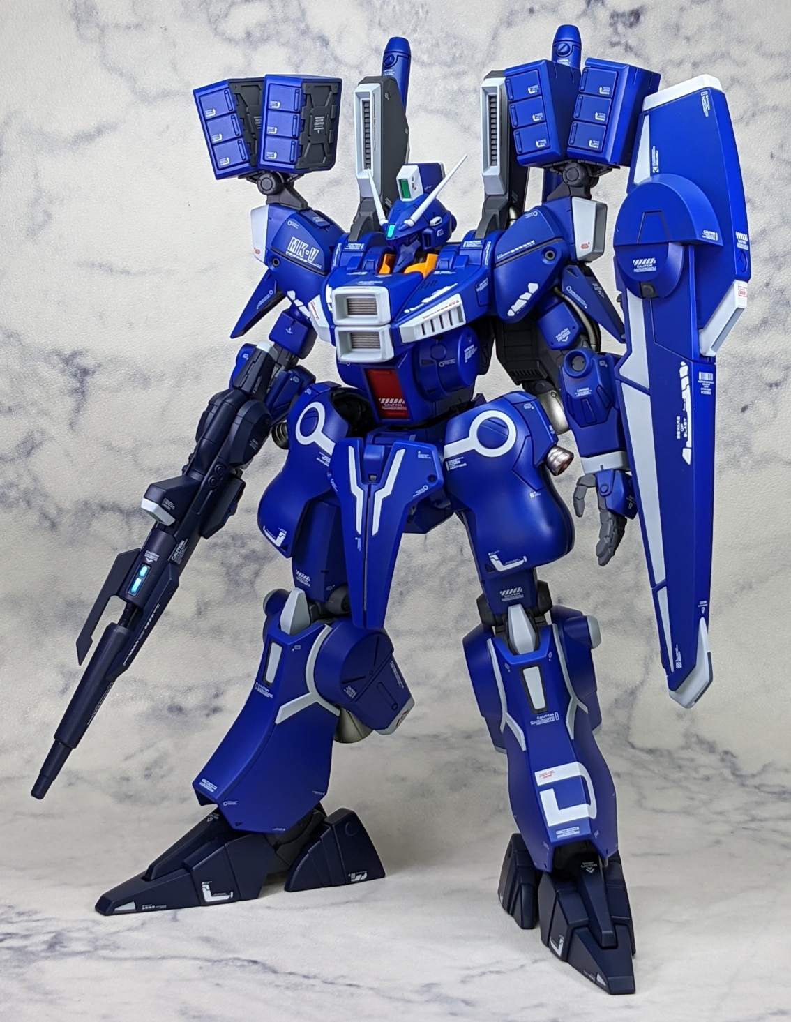 【作品分享】MG1/100鋼彈MK-V @模型技術與資訊 哈啦板 - 巴哈姆特