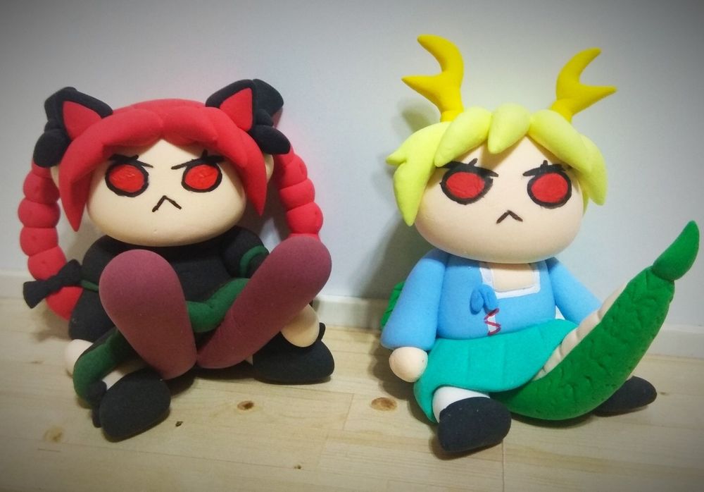 [黏土]東方 火焰貓燐 ㄐㄐX2 JAZZJACK風格改 - ggggg87878的創作 - 巴哈姆特