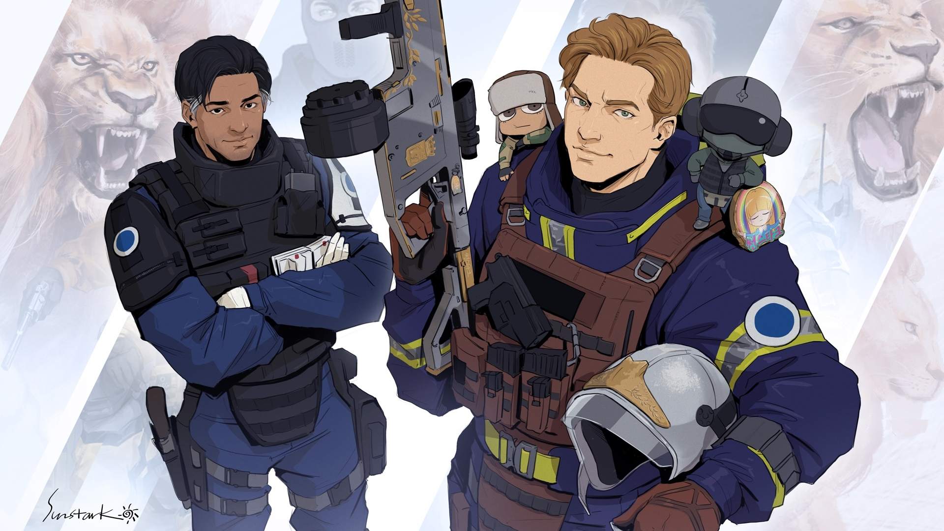 【情報】Mozzie 菁英外觀影片以及介紹R6藝術家 @虹彩六號 系列 哈啦板 - 巴哈姆特