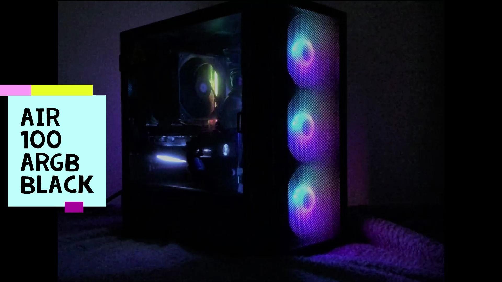 【心得】AIR 100 ARGB Black 完整開箱體驗分享(圖多) 徵文結果出爐 @電腦應用綜合討論 哈啦板 - 巴哈姆特