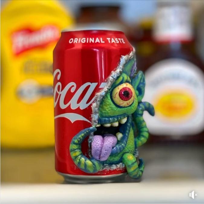【閒聊】恐怖又帶點可愛感的Coke Monster @奈奧格之影 哈啦板 - 巴哈姆特