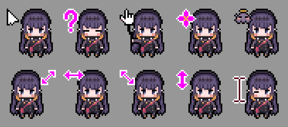 【分享】Hololive全員的滑鼠游標(六期的游標也有囉) @虛擬 Youtuber（Vtuber） 哈啦板 - 巴哈姆特