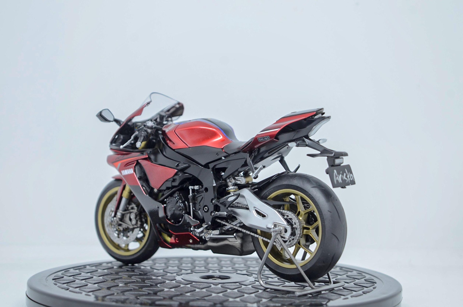 【作品分享】TAMIYA YZF-R1M 車友配色(? @模型技術與資訊 哈啦板 - 巴哈姆特