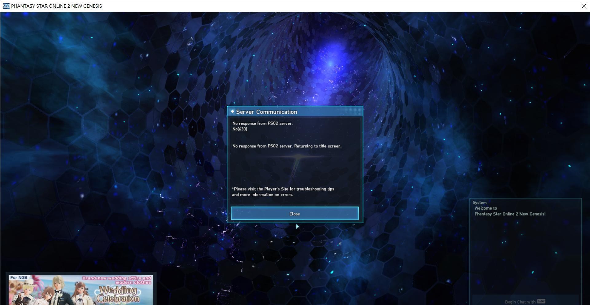 【情報】PSO2 登入錯誤630 潛在問題 @夢幻之星 系列 哈啦板 - 巴哈姆特
