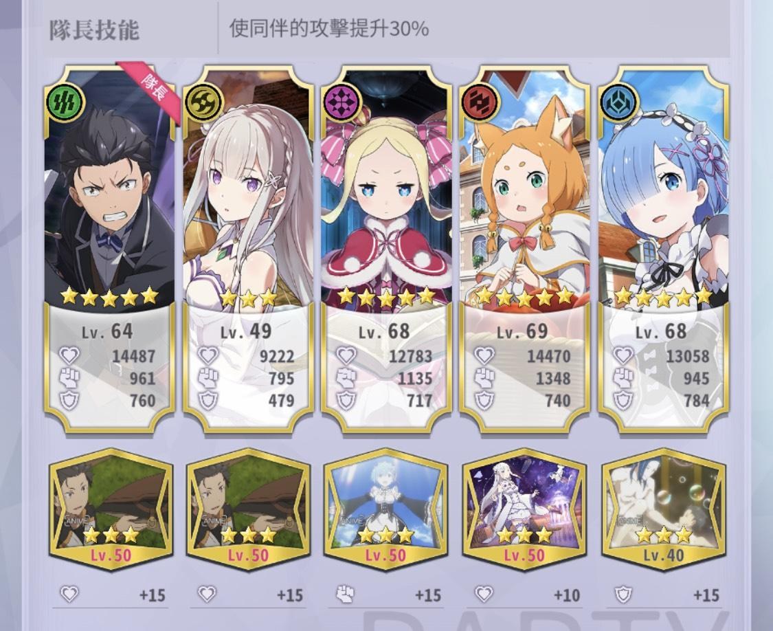 【問題】Re0 LIM首抽曬卡串 @Re：從零開始的異世界生活 Lost in Memories 哈啦板 - 巴哈姆特