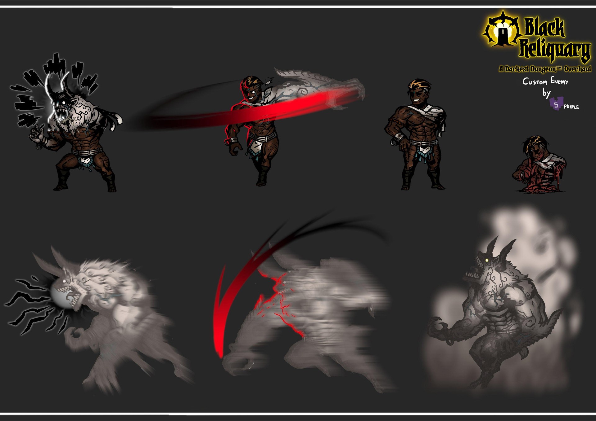 【情報】Black Reliquary 大型MOD新地圖新敵人新機制 @Darkest Dungeon 哈啦板 - 巴哈姆特